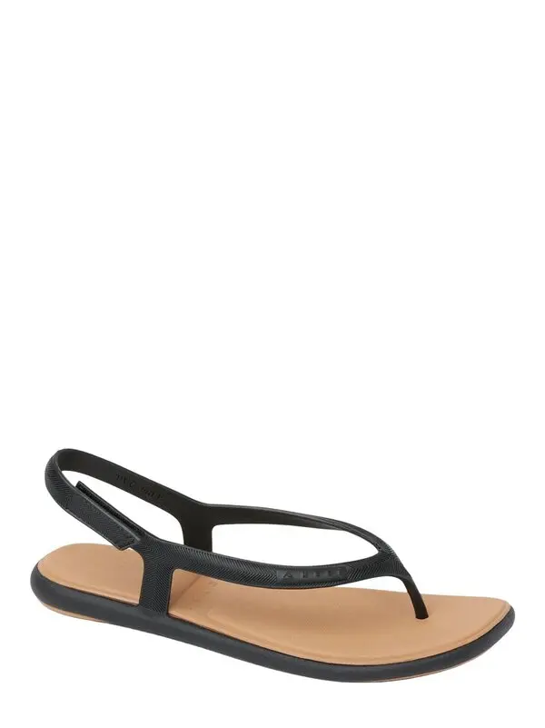 Reef Water Willow Maya Slingback Sandal - Black/ Tan