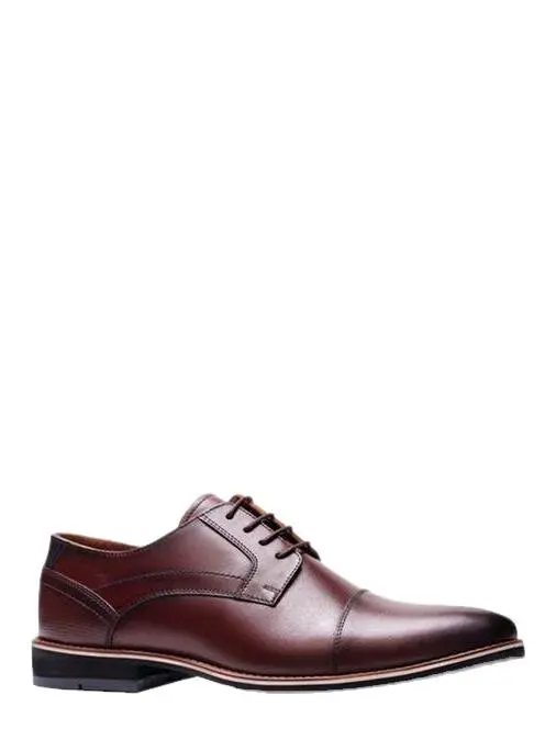 A. VEER New York Lace-up Derby - Brown Leather