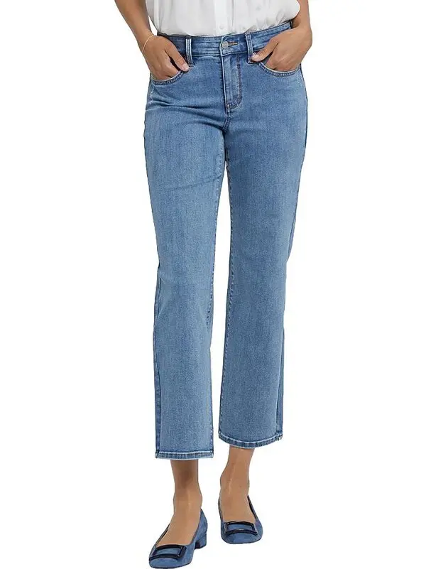 NYDJ Marilyn Straight Ankle Jeans - Minorca Island