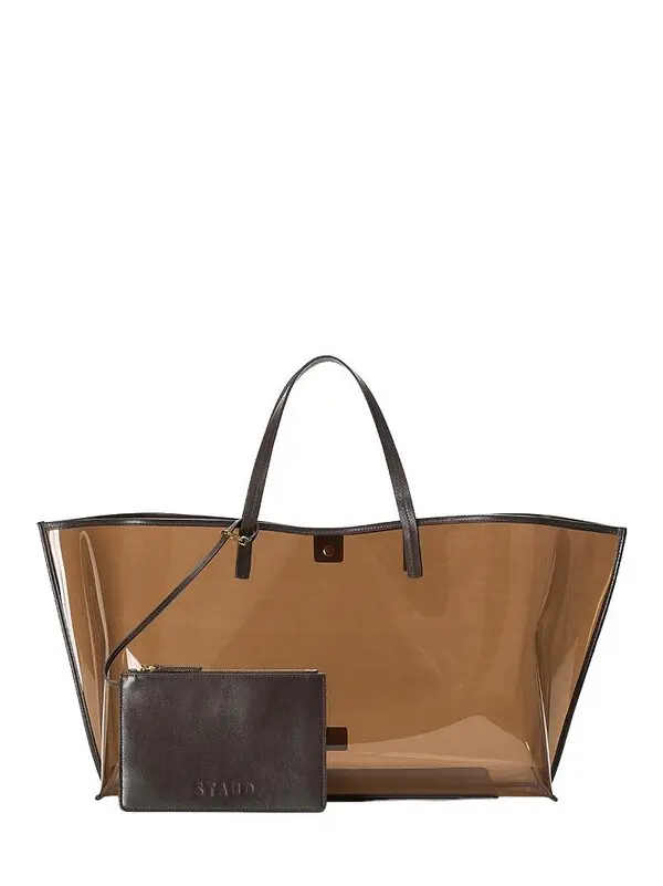 Staud Christos Large Tote - Espresso