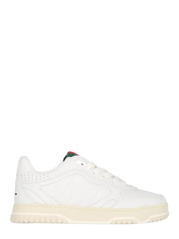 Gucci Calf Leather Sneakers - White