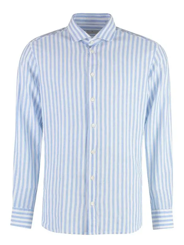 BASTONCINO Striped Shirt - Blue
