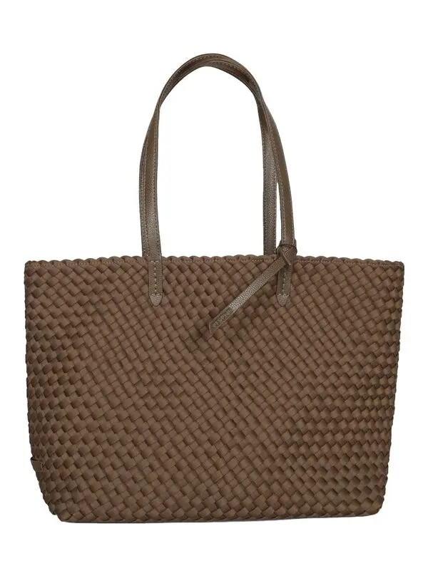 NAGHEDI Woven Tote - Beige