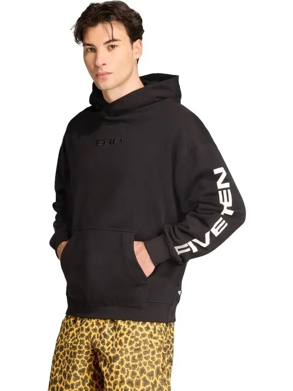 Adidas Five Ten Logo Hoodie - Black