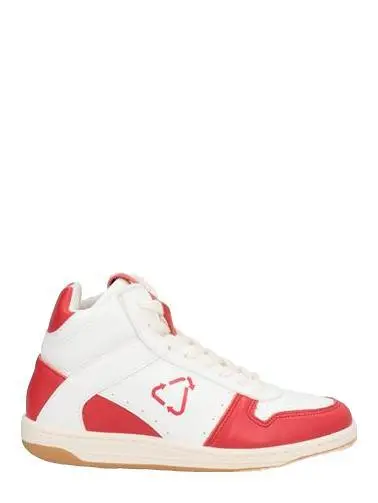 PÀP High-top Leather Sneakers - Red