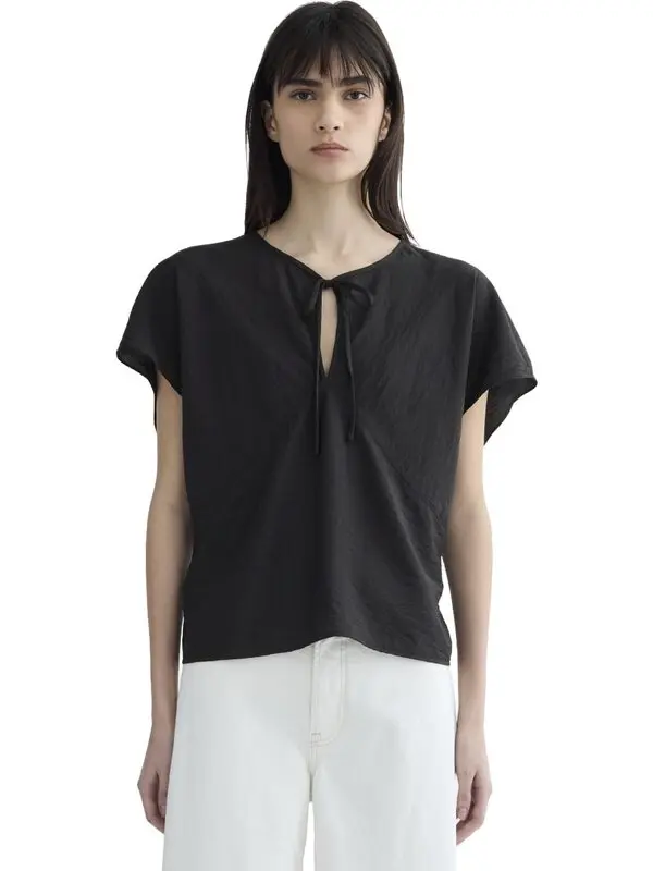 Everlane Keyhole Top - Black