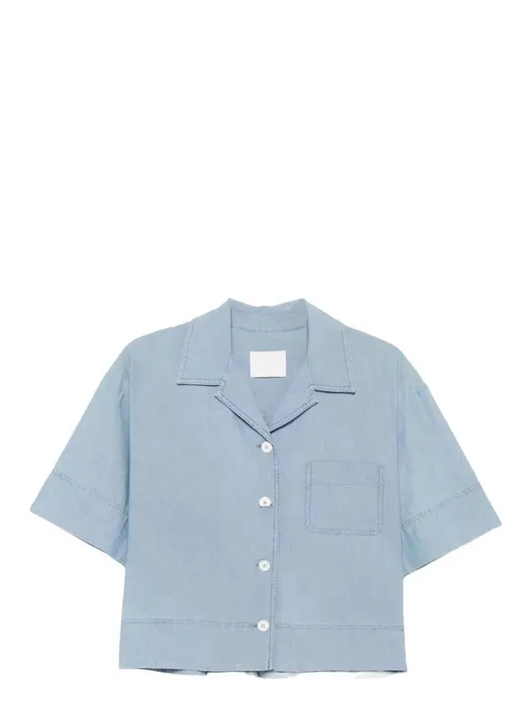 CIRCOLO 1901 Chambray Shirt - Blue