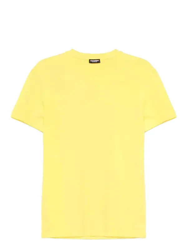 Dsquared2 Cotton T-shirt - Yellow
