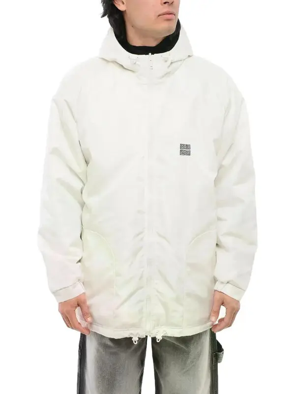 Givenchy Reversible Parka Coat - White
