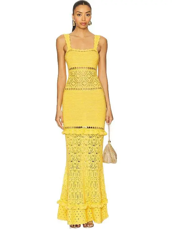 Retrofete Winona Crochet Dress - Sol & Gold