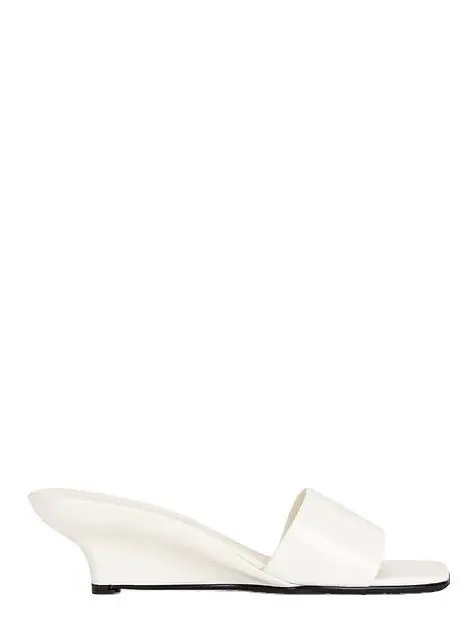 Jeffrey Campbell Frame Sandal - White Patent