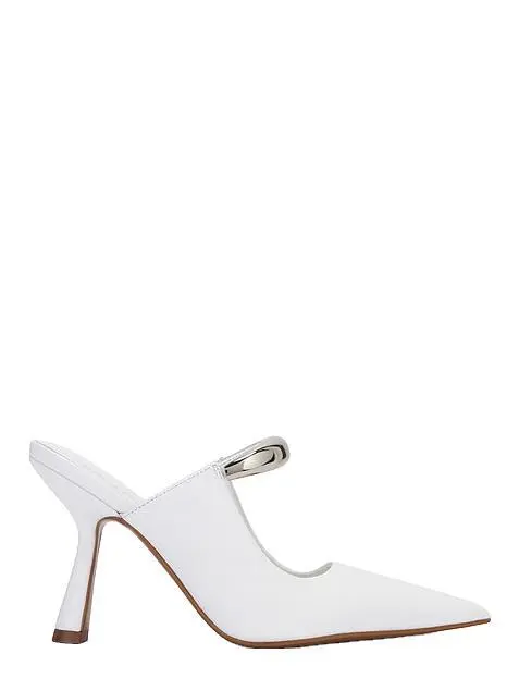 Jeffrey Campbell Mindful Pump - White Silver