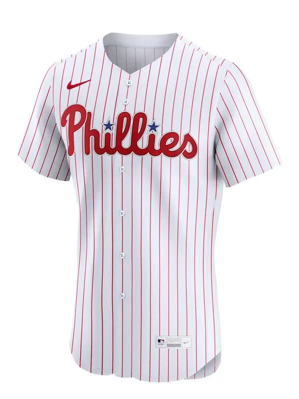 Nike Bryce Harper Philadelphia Phillies Dri-fit Adv Mlb Elite Jersey - White