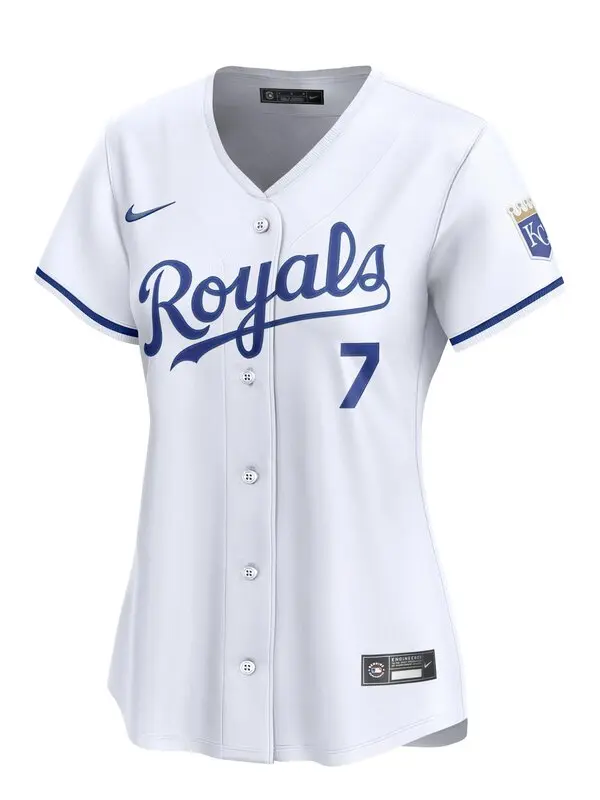 Nike Bobby Witt Jr. Kansas City Royals Dri-fit Adv Mlb Limited Jersey - White