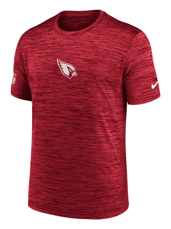 Nike Arizona Cardinals Sideline Team Issue Velocity Dri-fit Nfl T-shirt - Red