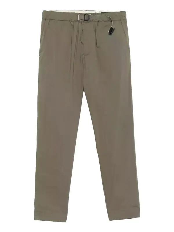 WHITE SAND Tapered Trousers - Green