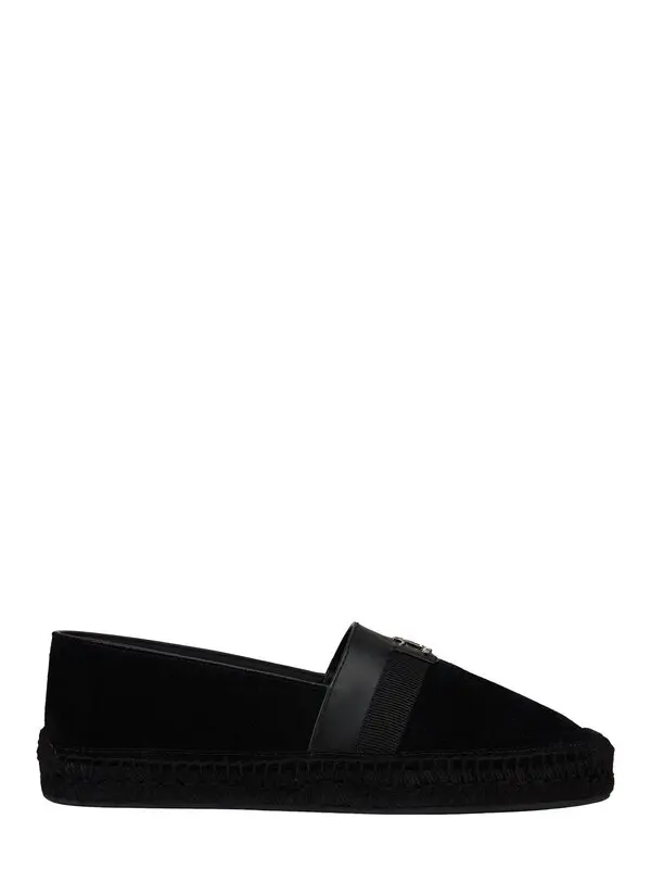 CHRISTIAN LOUBOUTIN Alfarica Suede Espadrilles - Black