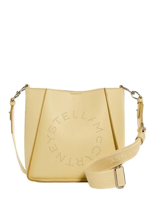 Stella McCartney Logo Crossbody Bag - Canary Yellow