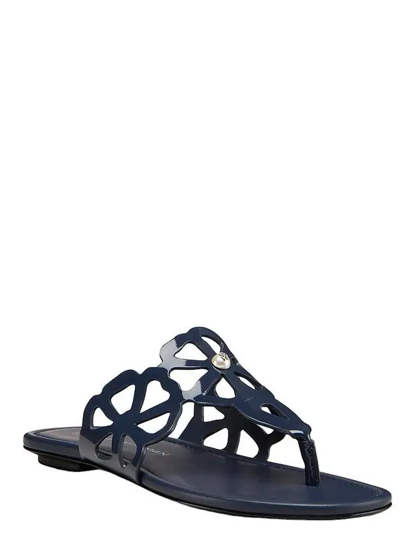 STUART WEITZMAN Jasmine Sandals - Nice Blue