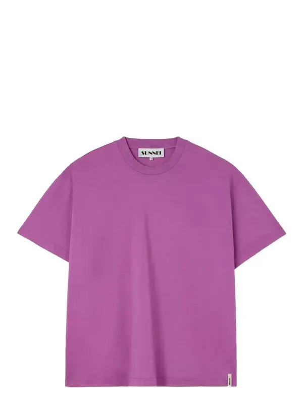 Sunnei Cotton T-shirt - Pink