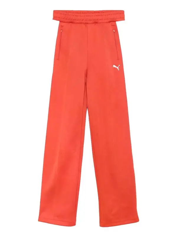 PUMA Cotton-blend Track Pants - Orange