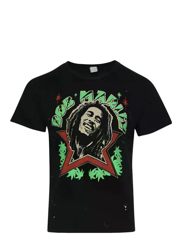 MadeWorn Bob Marley T-shirt - Black