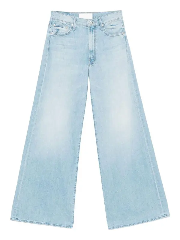 MOTHER The Undercover Denim Jeans - Clear Blue