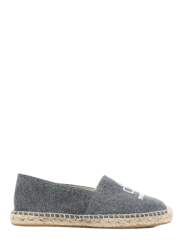 Isabel Marant Canae Cotton Espadrilles - Black