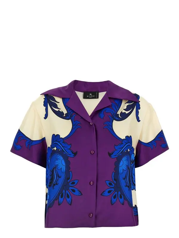 Etro Paisley Maxi Shirt - Multicolor