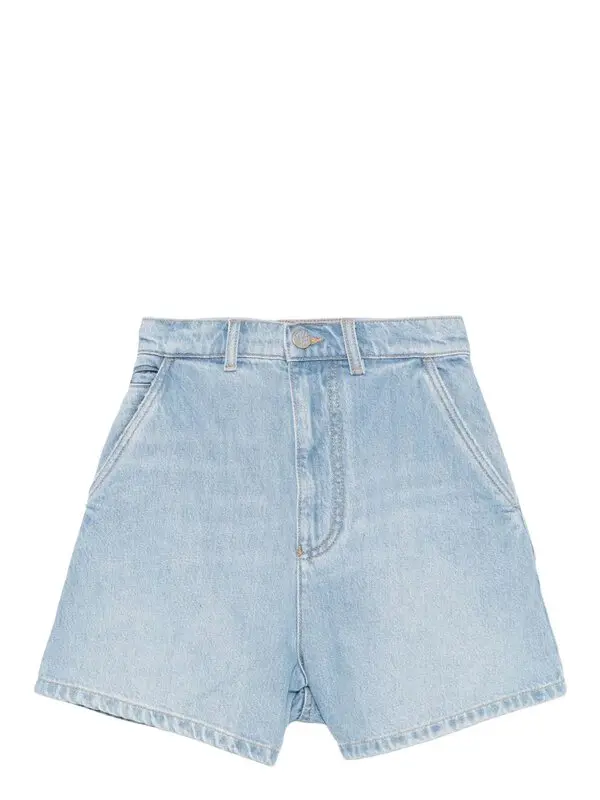 Emporio Armani Denim Shorts - Clear Blue