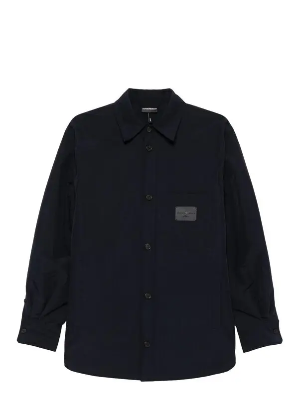 Emporio Armani Logo Shirt - Blue