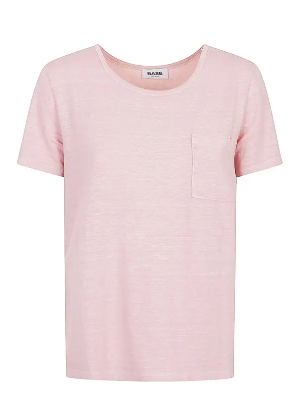 BASE Linen T-shirt - Pink