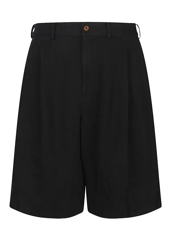 Comme Des Garçons Bermuda Shorts - Black