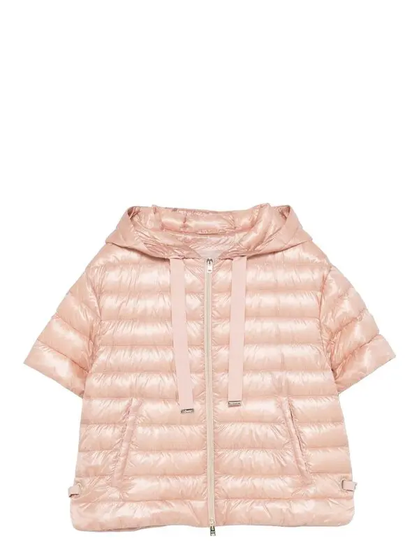 Herno Nylon Short Down Jacket - Pink