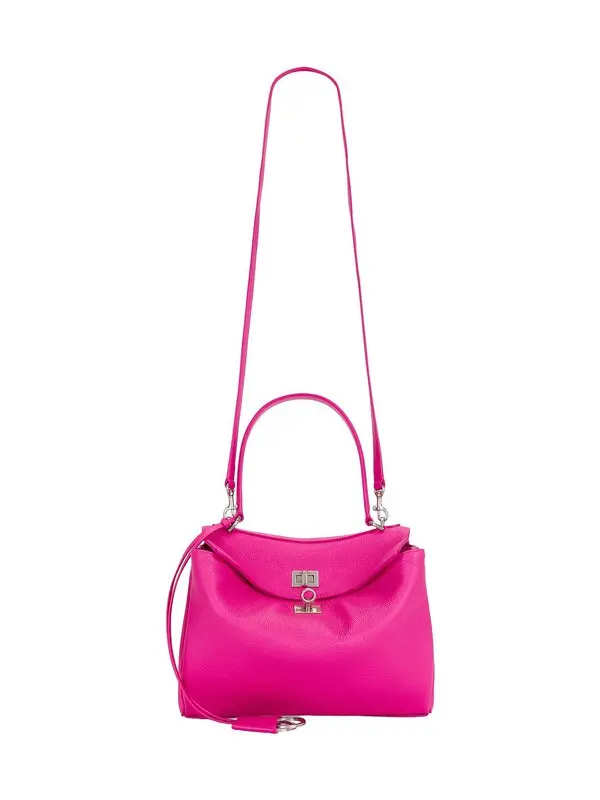 Balenciaga Rodeo Mini Top Handle Bag - Bright Pink