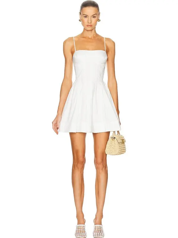 Simkhai Kitt Mini Dress - White
