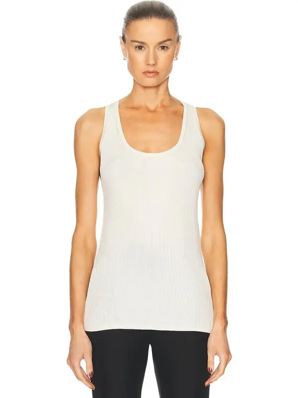 Helmut Lang Twist Tank Top - White