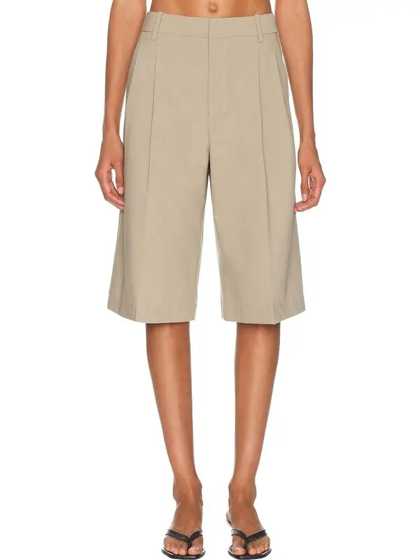 EAVES Colby Long Short - Taupe