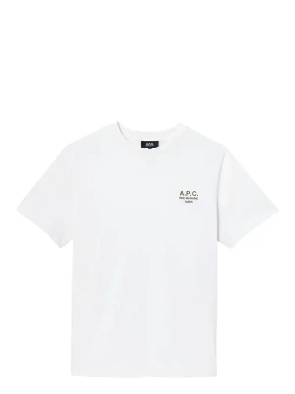 A.p.c. Logo-print T-shirt - White