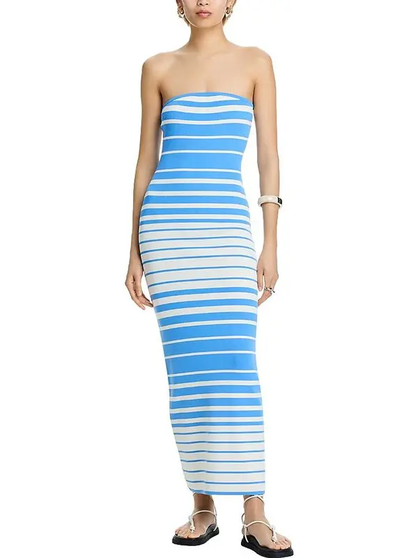 Solid & Striped Caroline Dress - Sunset Stripe Marina
