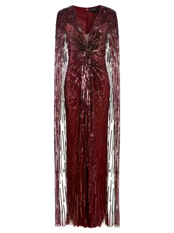 Jenny Packham Gold Rush Gown - Red