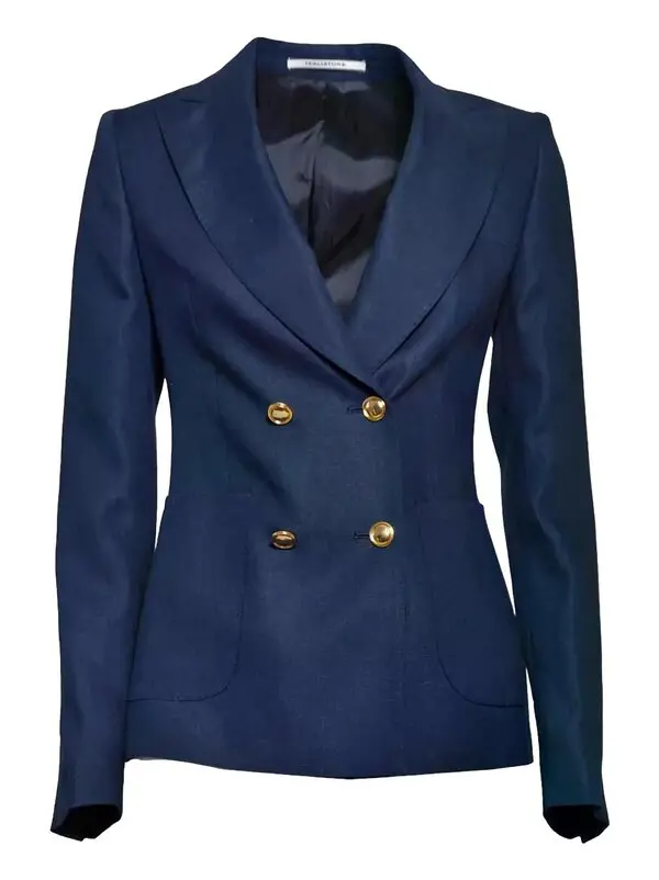 Tagliatore Double-breasted Blazer - Blue