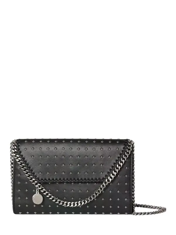 Stella McCartney Falabella Star Studs Cross Body Bag - Black
