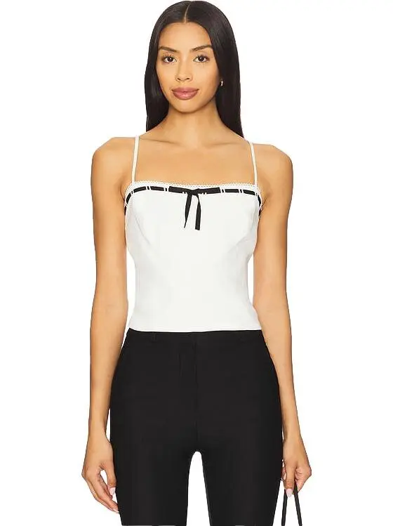 Astr The Label Paiton Top - White