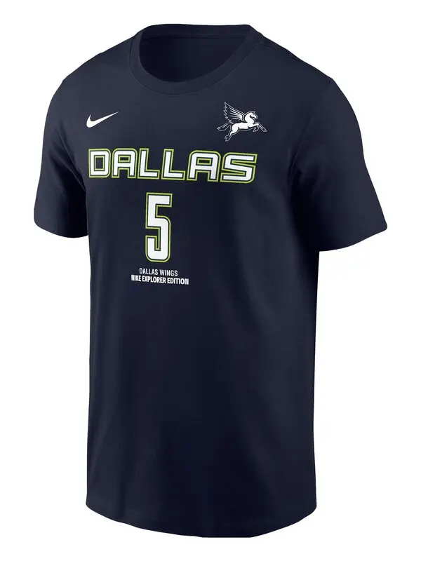 Nike Paige Bueckers Dallas Wings Explorer Edition Wnba T-shirt - Blue