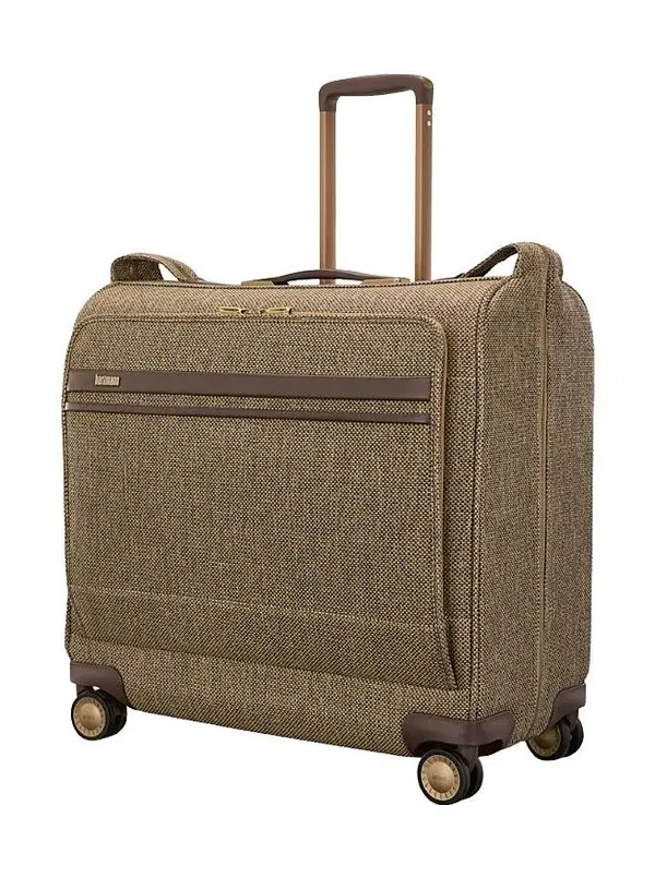 HARTMANN Tweed Spinner Garment Bag - Tweed/natural Leather