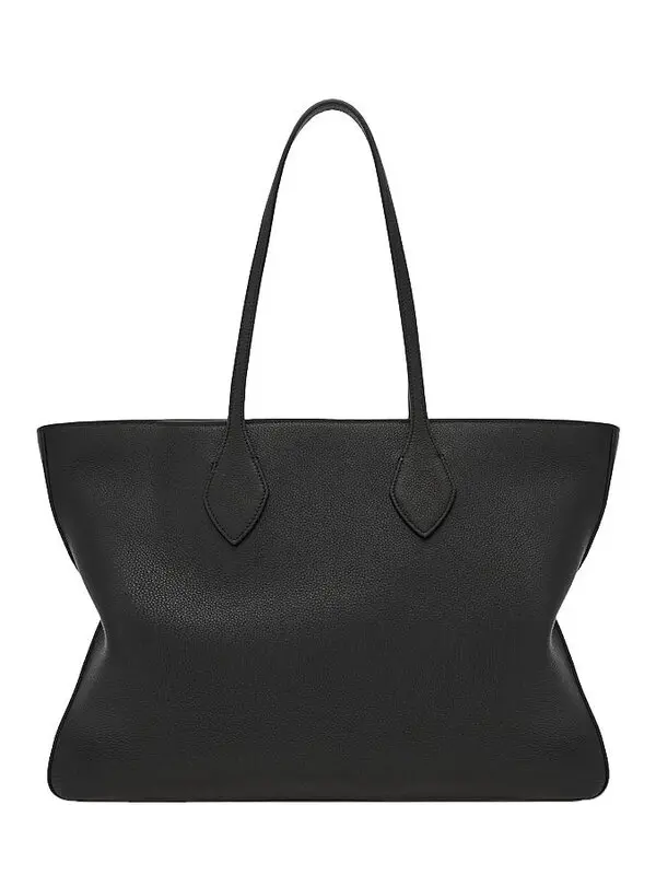 FERRAGAMO Leather Tote Bag - Nero