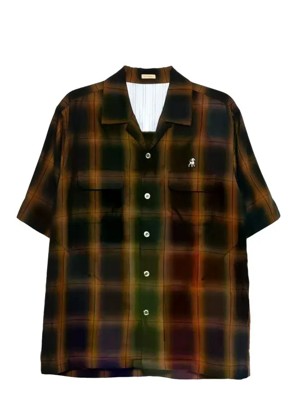 UNDERCOVERISM Checked Shirt - Orange