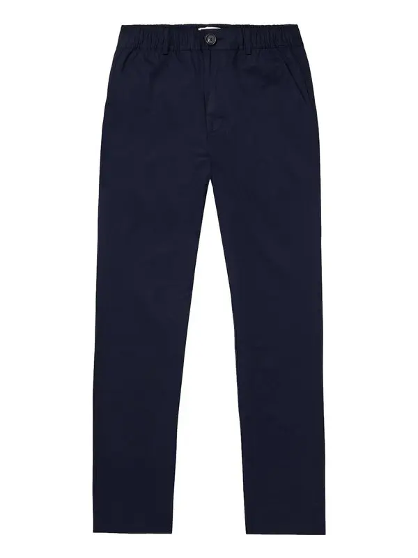 Oliver Spencer Ashdown Straight-leg Cotton-twill Trousers - Blue
