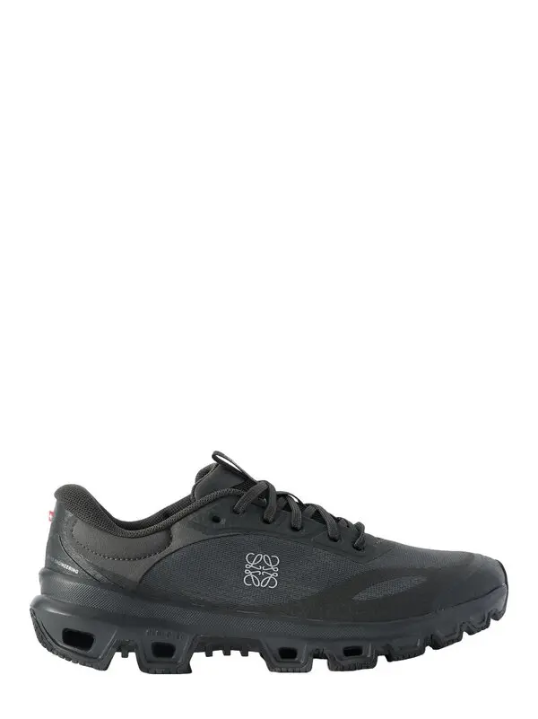 Loewe Rubber-trimmed Mesh Sneakers - Black